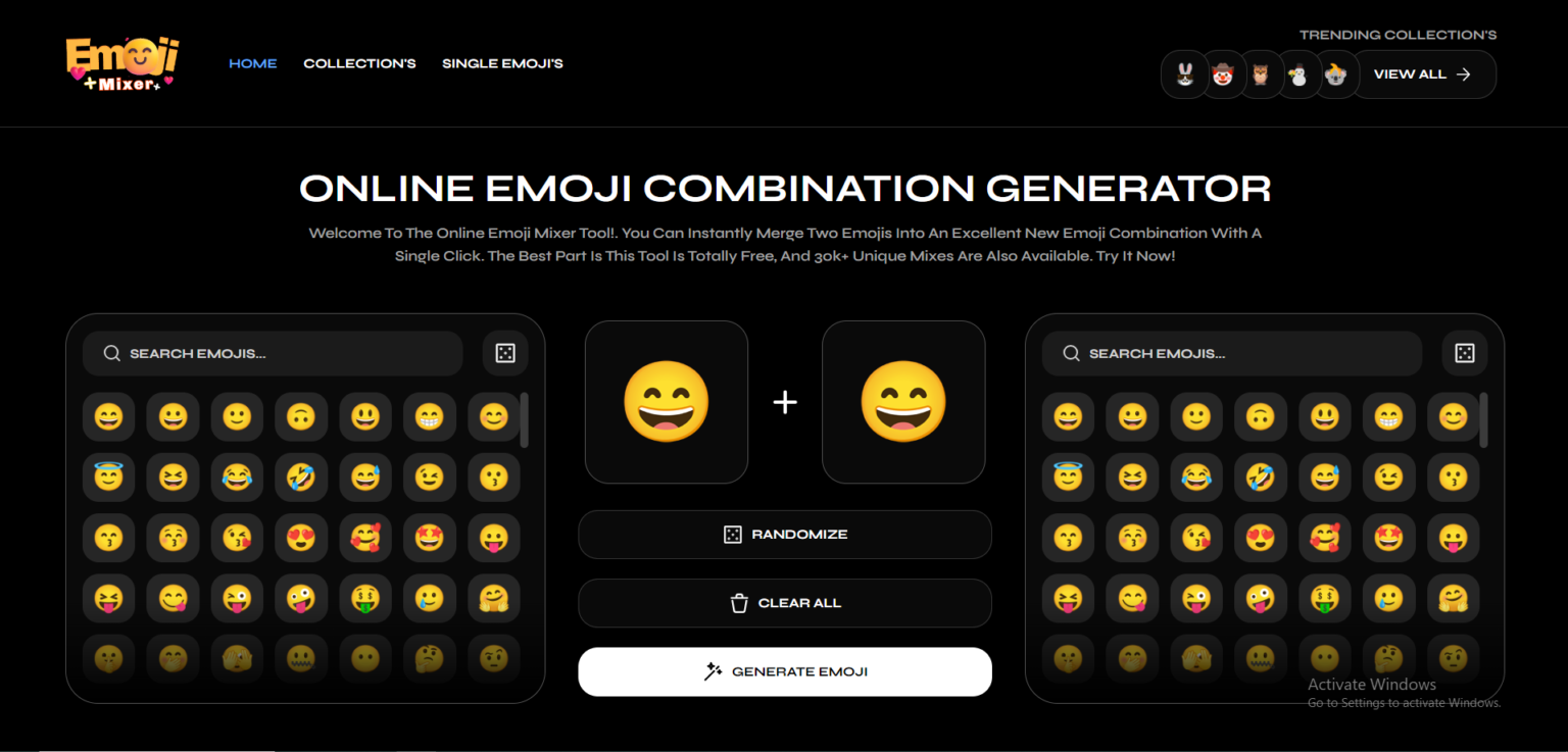 Emoji Mixer: Create Custom Emojis with Our Mixer