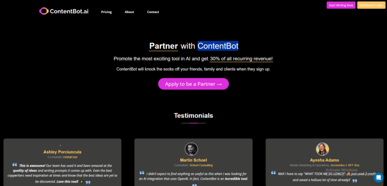 ContentBot: AI-Powered Content Creation Tool ContentBot: AI-Powered Content Creation Tool